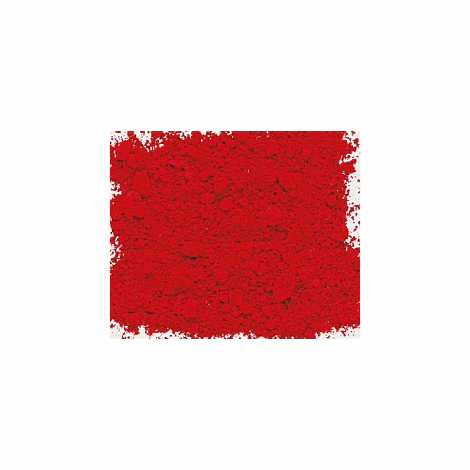 Pigment pour création de peinture - pot 120 g - Rouge de Cadmium foncé ...