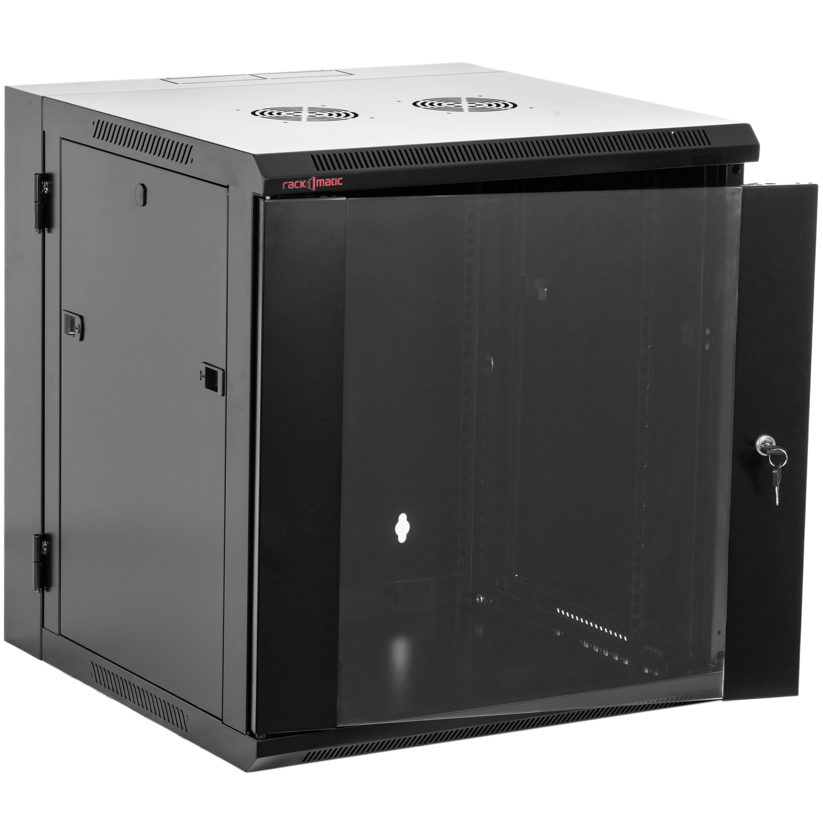 Rack serveur 19'' 12U 600x600x635mm armoire murale pivotant SOHORack ...