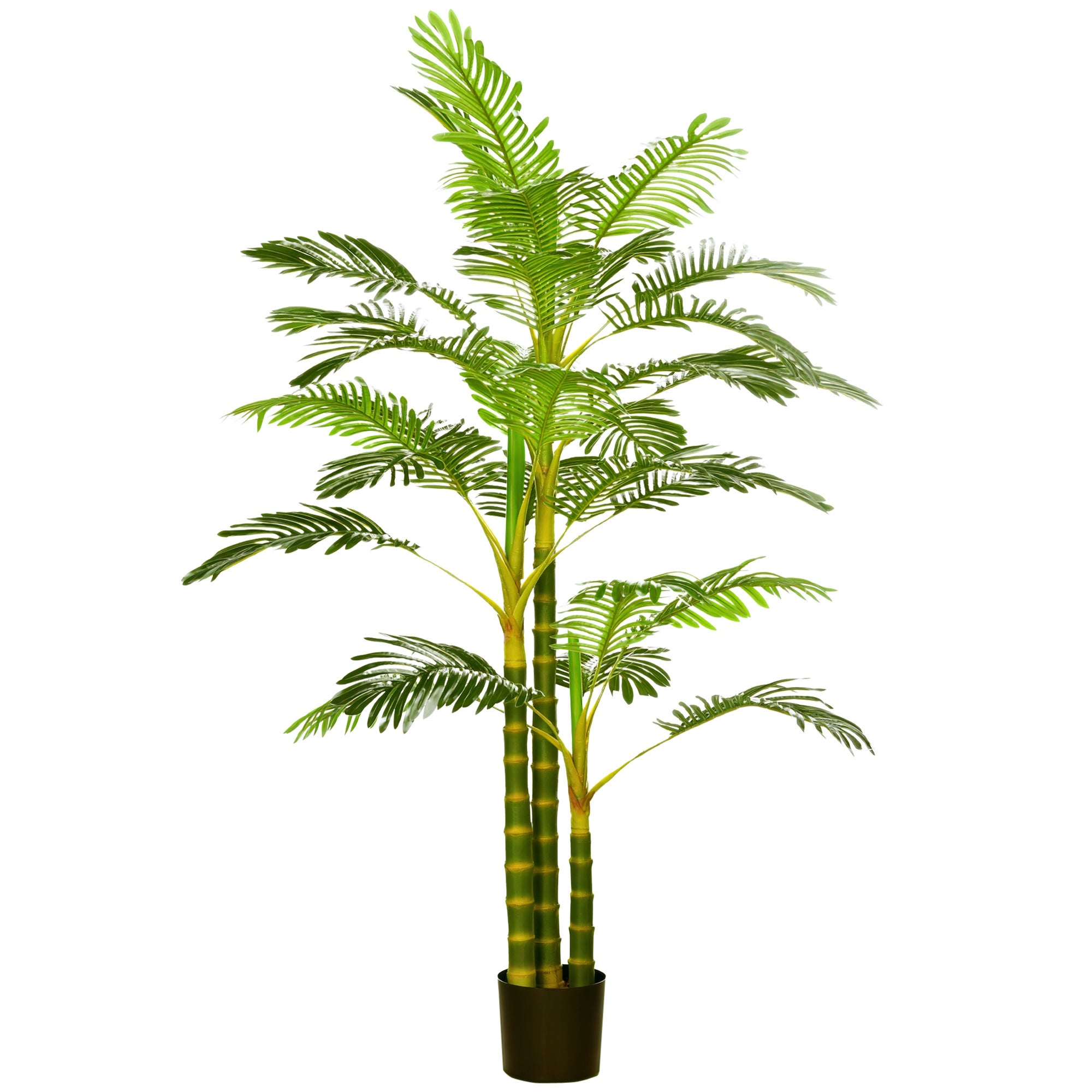 Palmier artificiel Areca 190 cm, 30 feuilles, décoration intérieure et ...