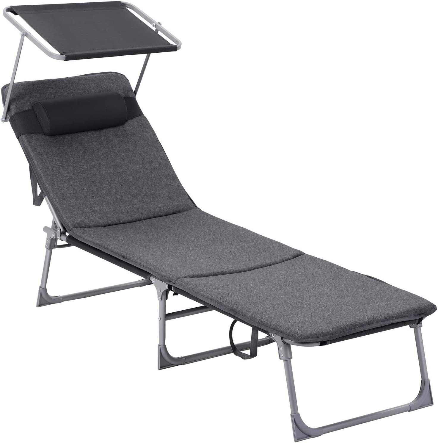 Chaise Longue Bain de Soleil Transat de relaxation Chaise de jardin ...