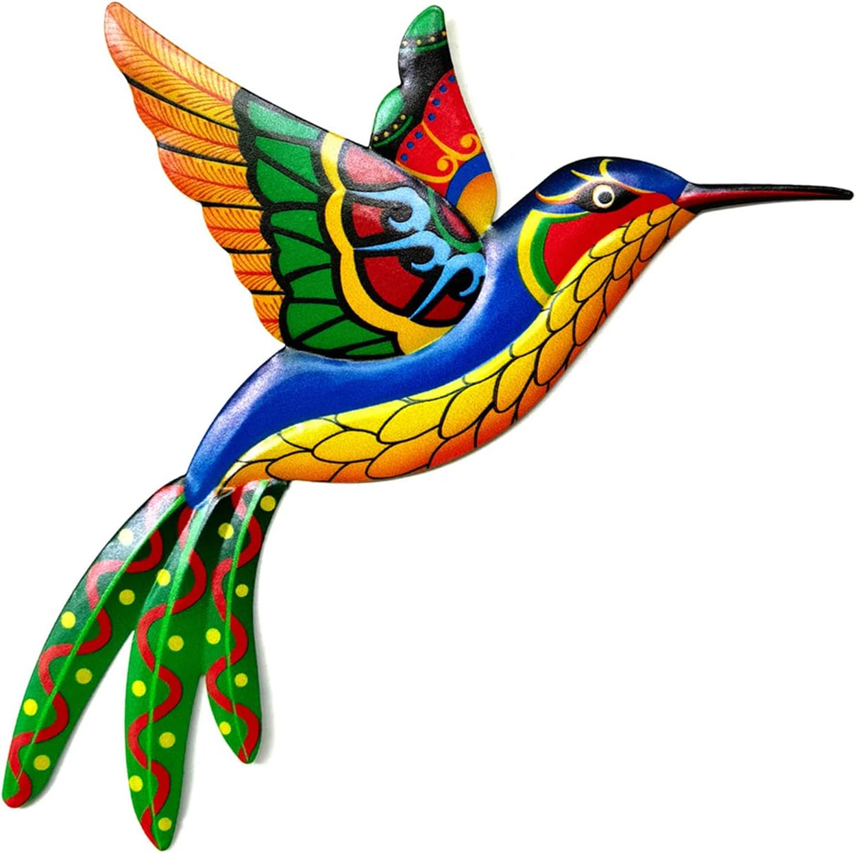 Décoration murale Colibri en métal – Décoration murale en fer forgé ...