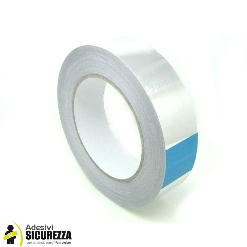 Ruban aluminium argenté haute température avec revêtement de joint - 25 ...