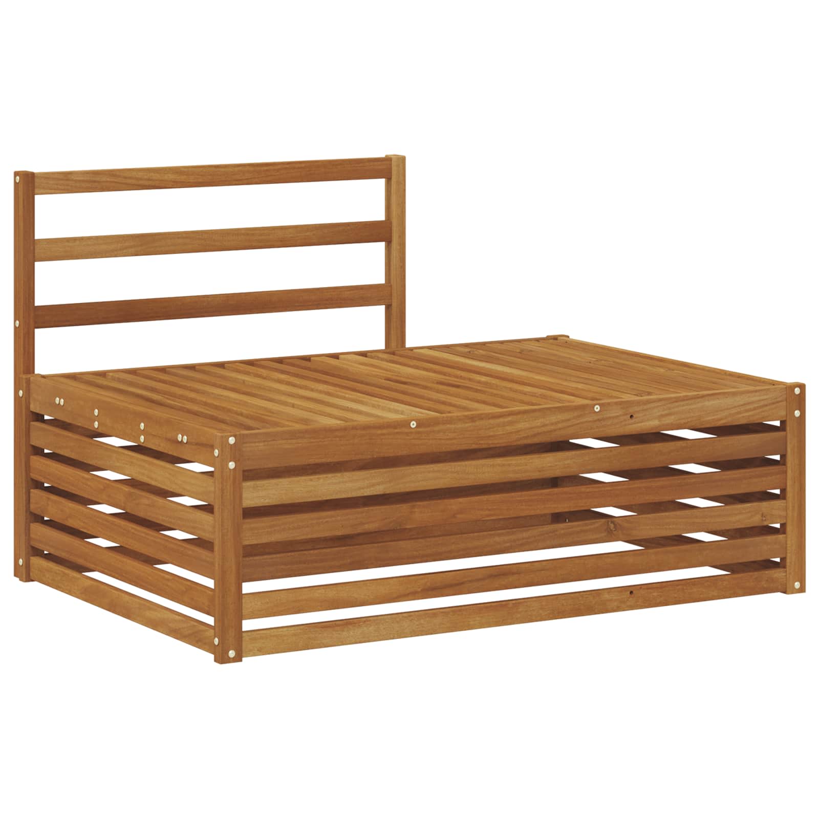 Sofá modular de exterior Natural 115 x 83 x 73 cm | Leroy Merlin