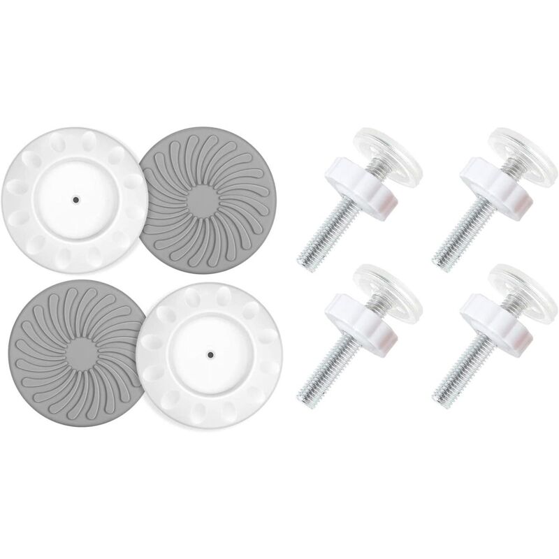 CSPARKV 8Pcs baby wall protection bumpers, safe threaded rod buffers ...