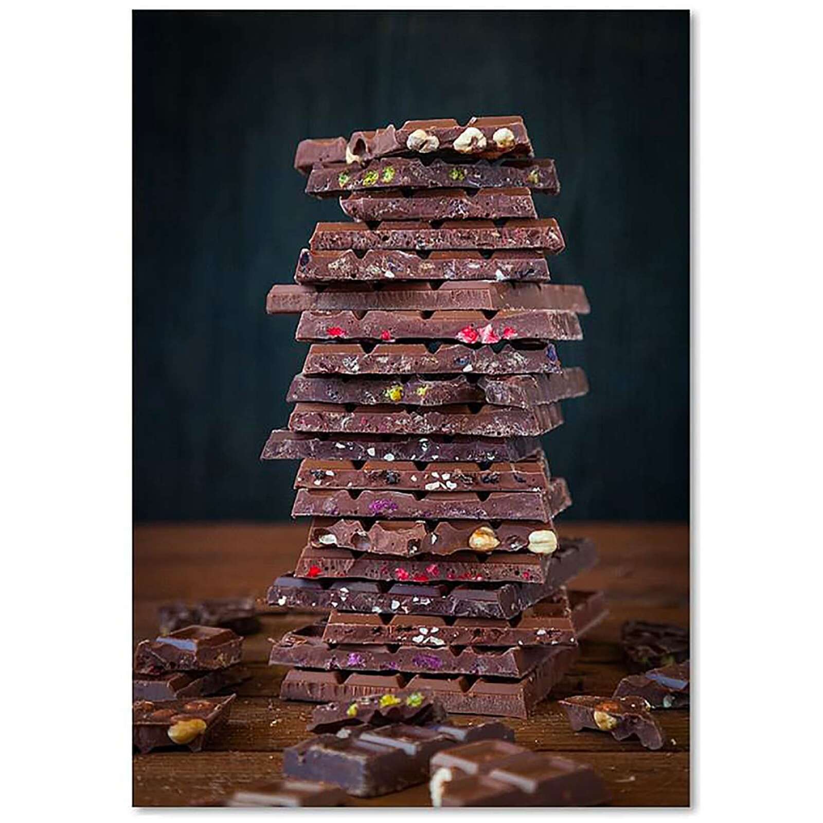 Tableau tas de chocolat - 30 x 40 cm | Leroy Merlin