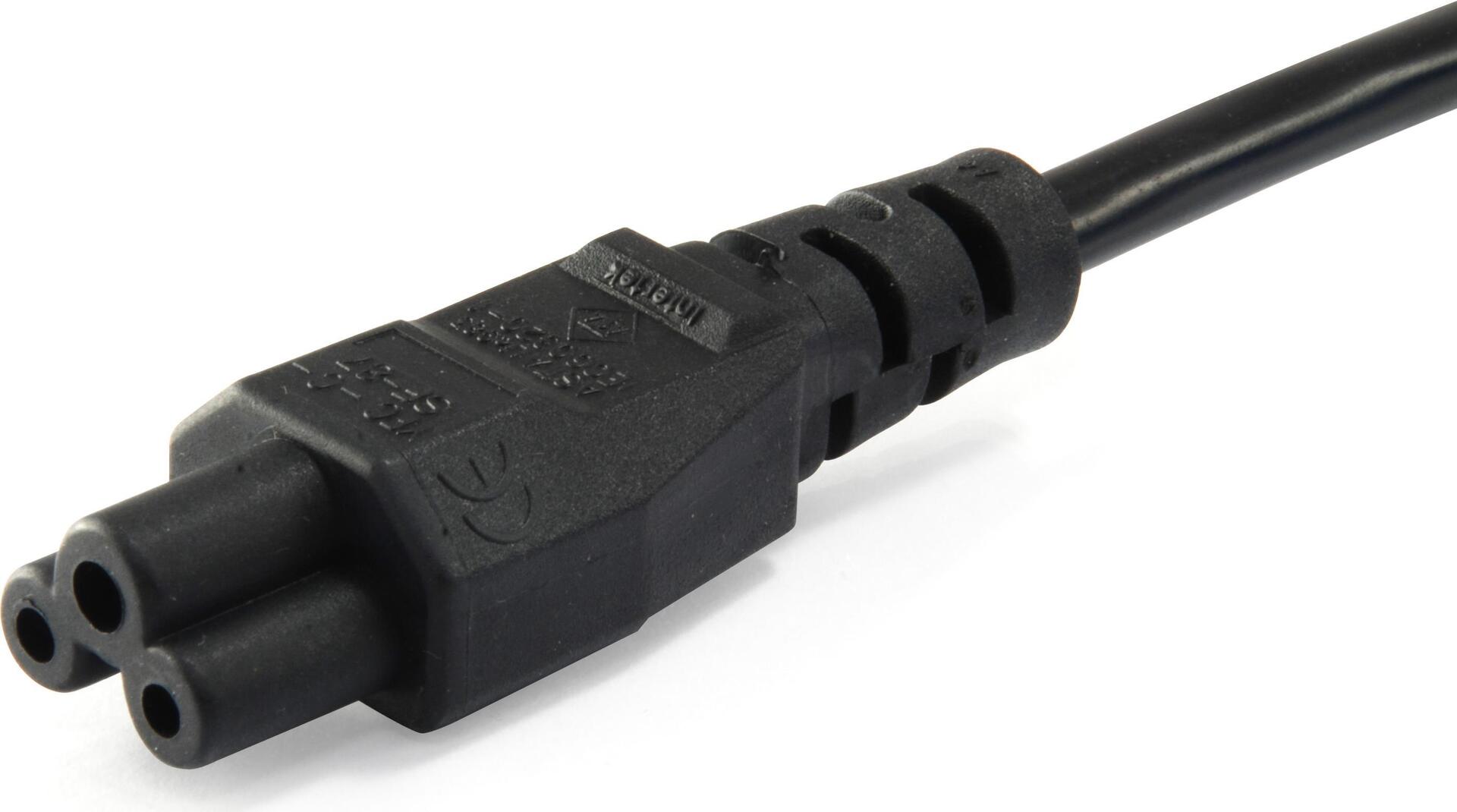 Equip 112151 câble électrique Noir 3 m Prise d'alimentation type F ...