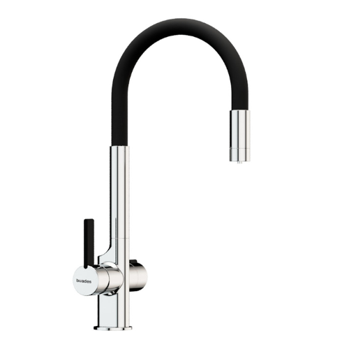 BUADES Grifo cocina monomando purificador ósmosis caño alto giratorio ...