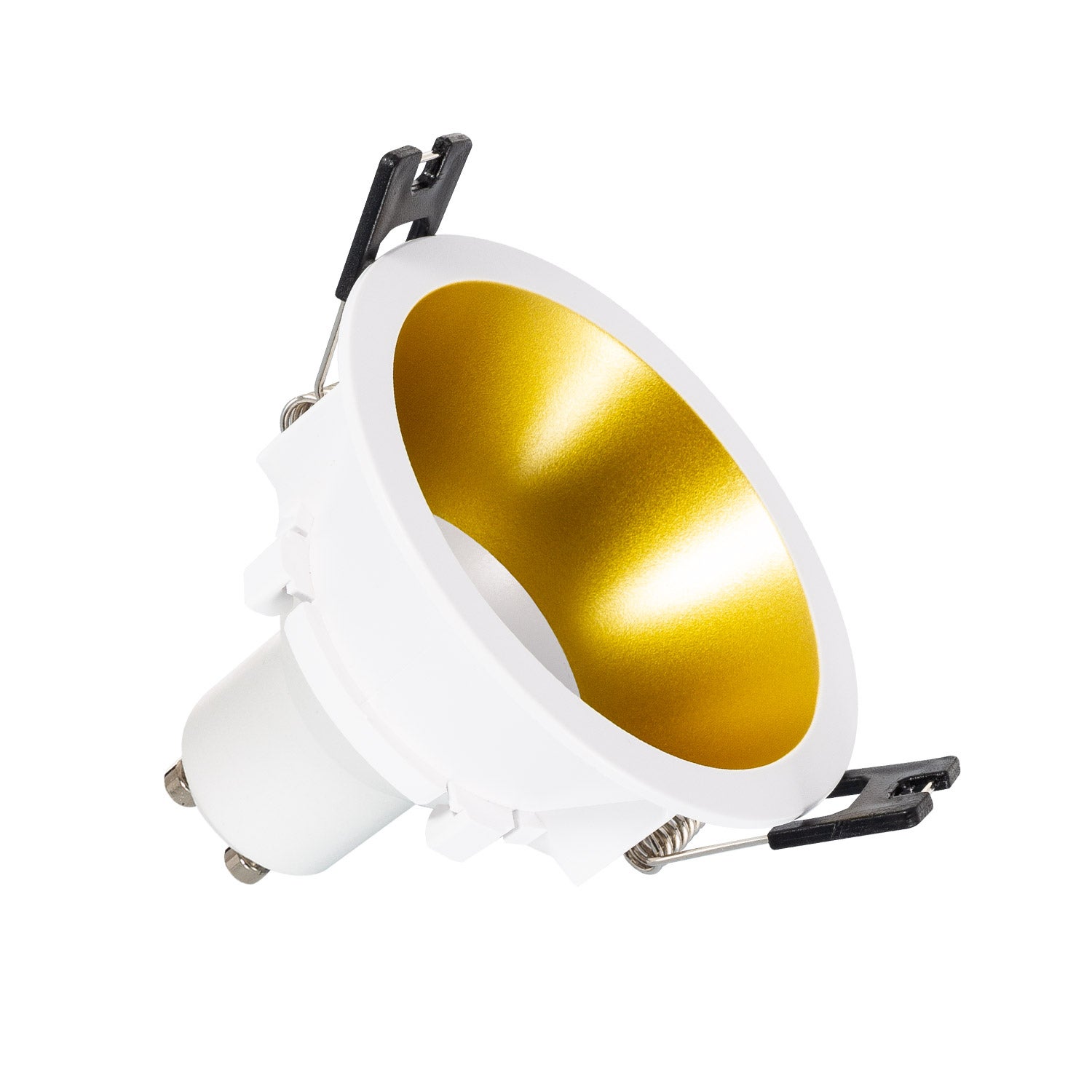Spot LED Downlight Conique GU10 6W Coupe Ø 75mm PC No Flicker 4000K ...