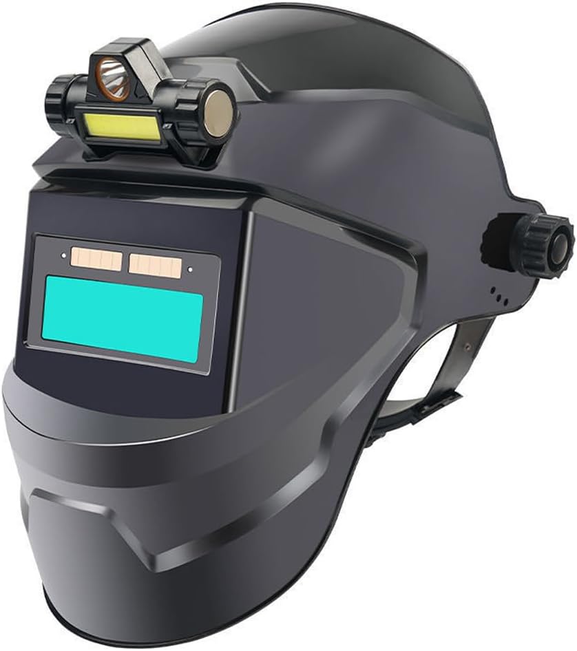 Casco de soldadura, máscara de soldadura con oscurecimiento automático ...