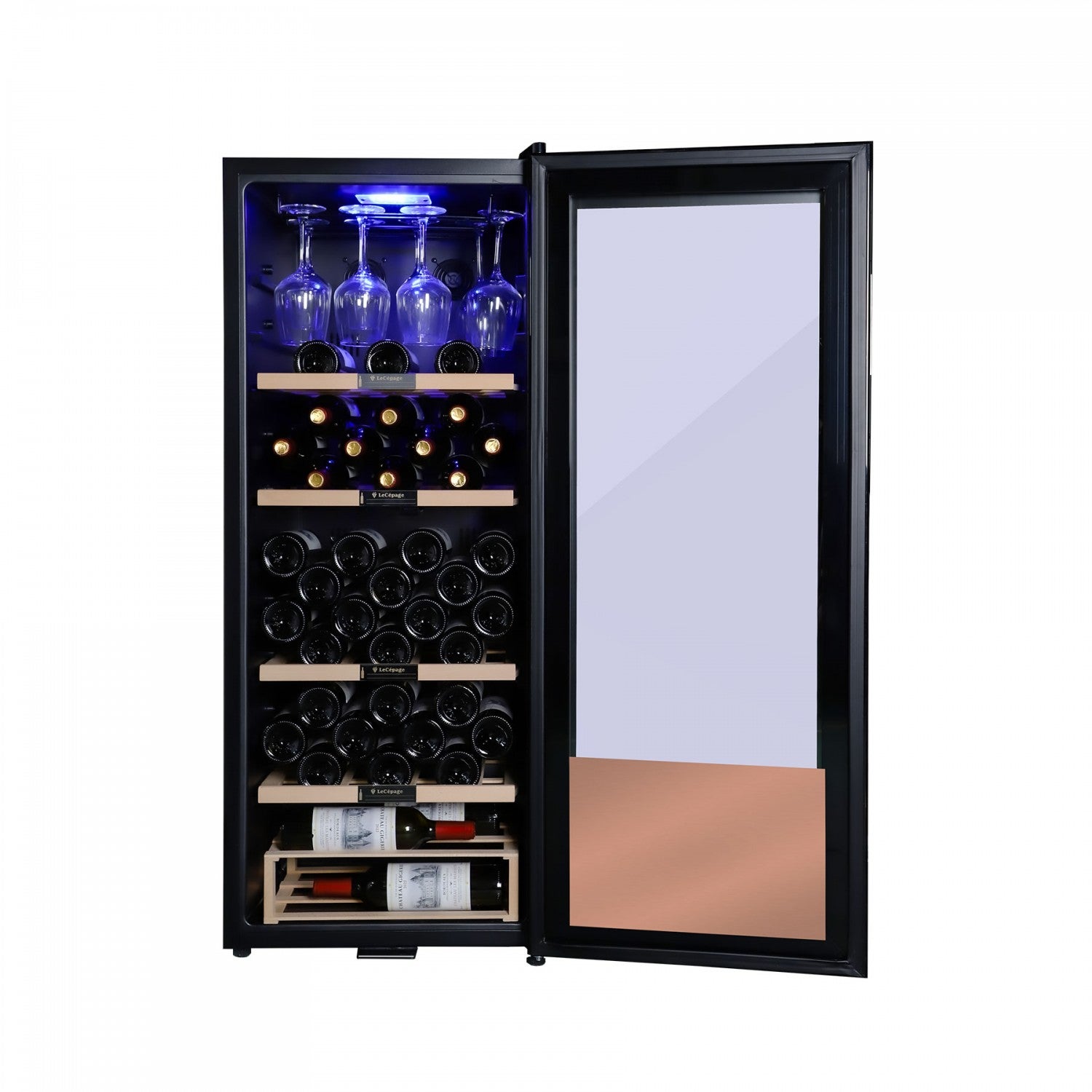 Cave à vin service AGCS100VN Lecépage 97 bouteilles 1 zone | Leroy Merlin