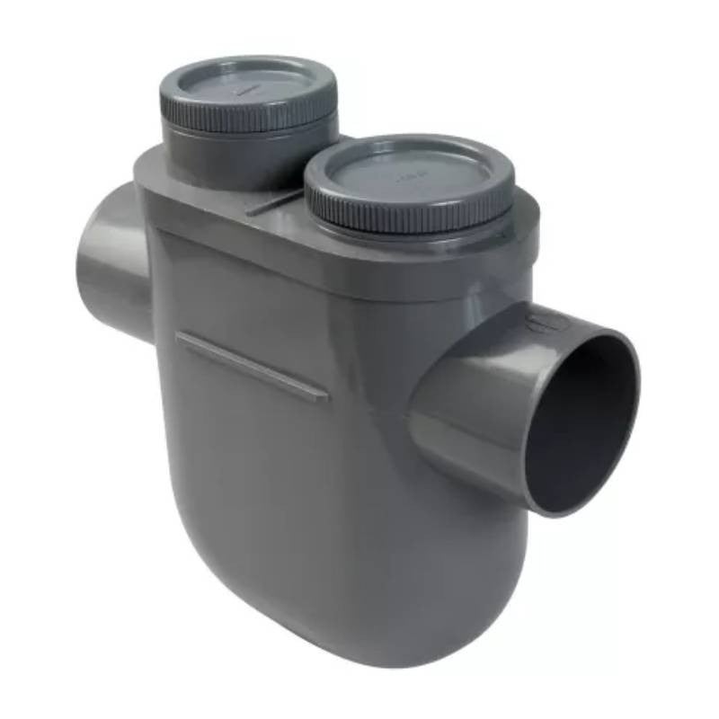Siphon disconnecteur Nicoll - Ø110mm - F/F - Sans bouchon | Leroy Merlin