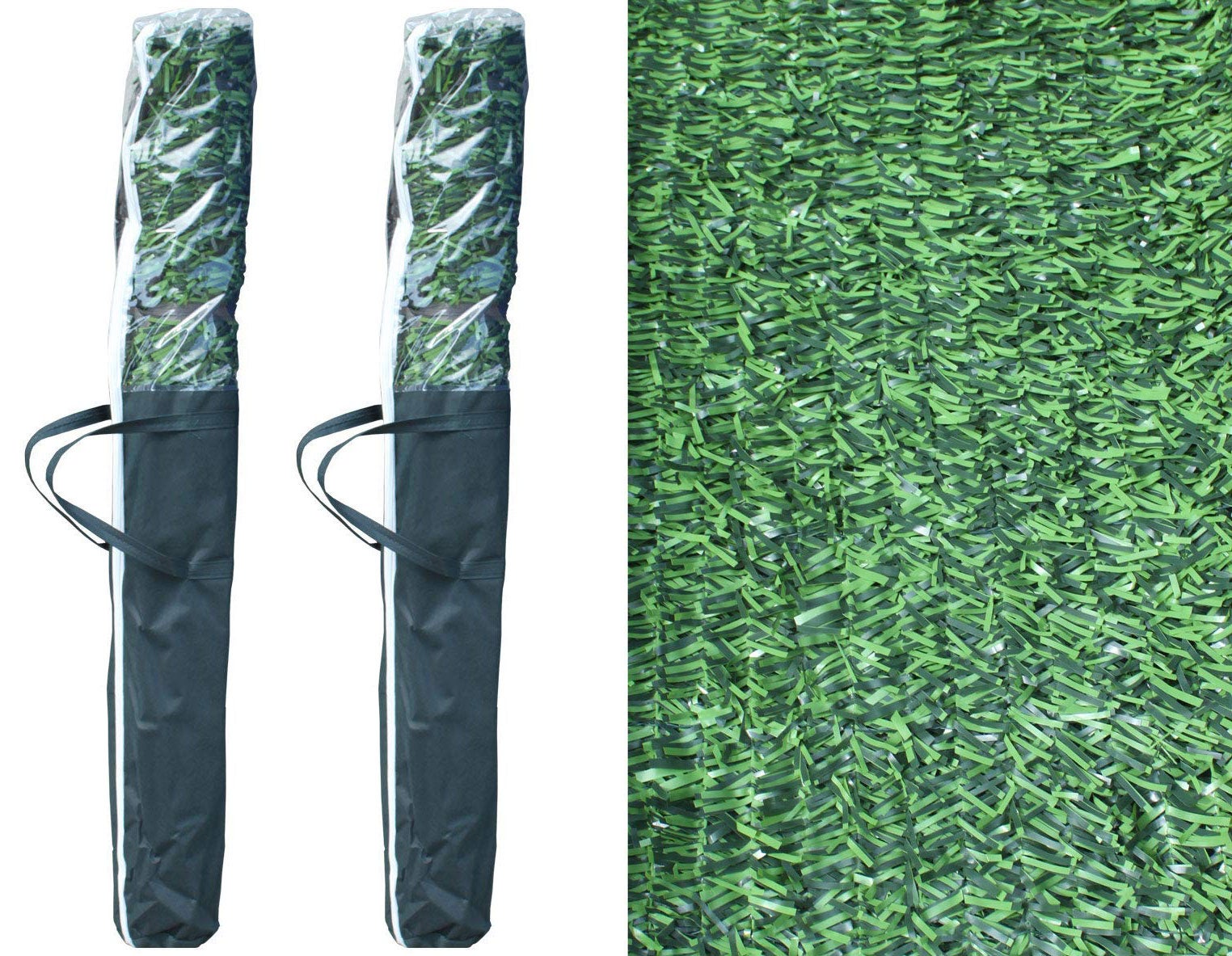 Kit 2 rollos Seto Artificial Decorativo tupido ignífugo de 3 Metros de ...