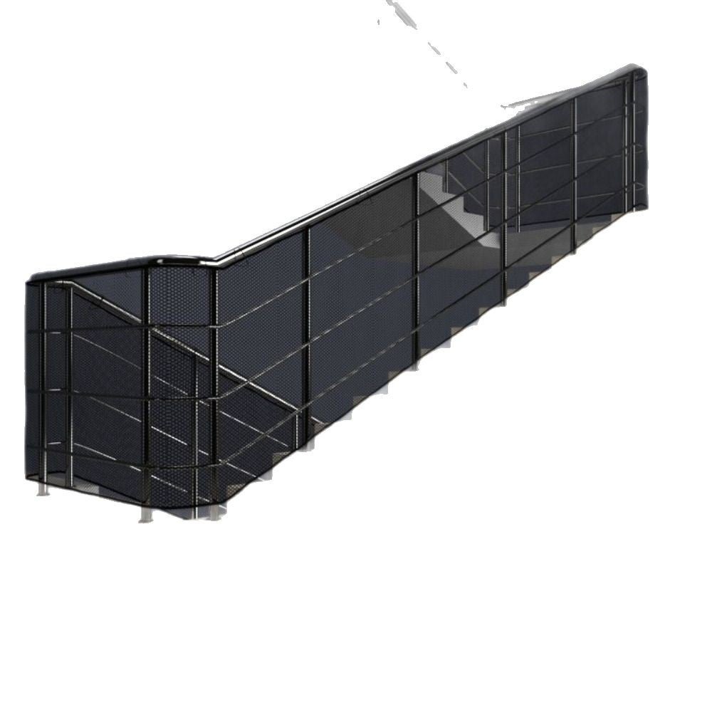 Filet de sécurité renforcé noir 1.5x0.9m pour escalier et balcon ...