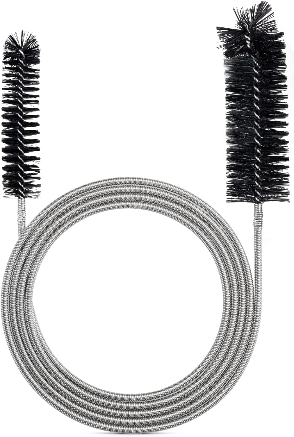 Cepillo de limpieza flexible negro de 155 cm para tubos de suministro ...