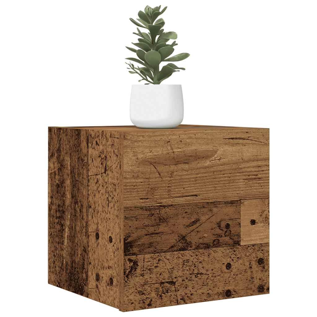 Mobili Porta TV a Parete 2pz Legno Antico 30,5x30x30 cm vidaXL | Leroy ...