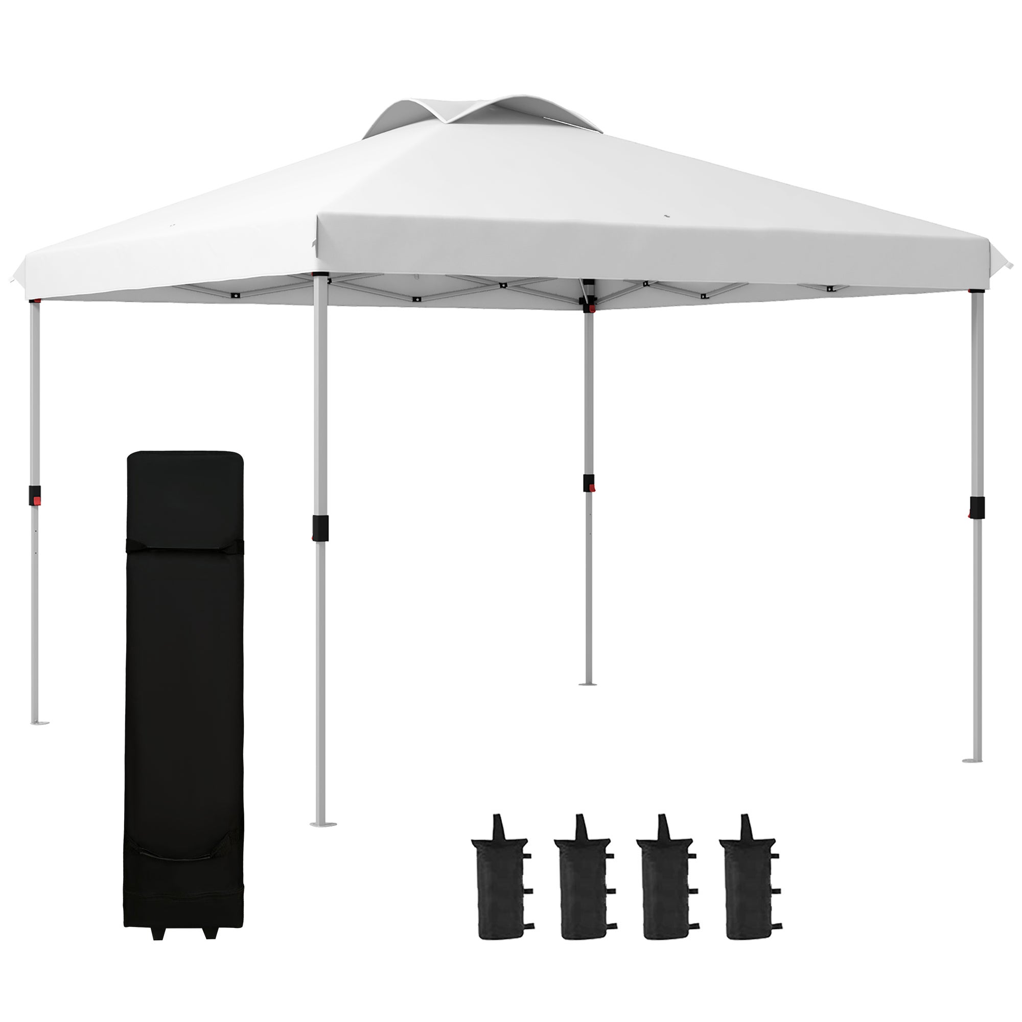 Tonnelle barnum pavillon de jardin pop-up pliant 3 x 3 m avec sac de ...