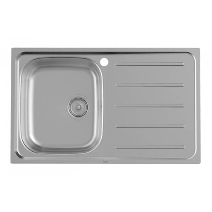 ROCA A873801A01 VICTORIA Fregadero 1 Cubeta Escurridor Derecha 80 cm ...