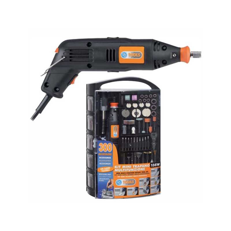 Kit Mini Taladro Multifunción 300 141w Pg | Leroy Merlin