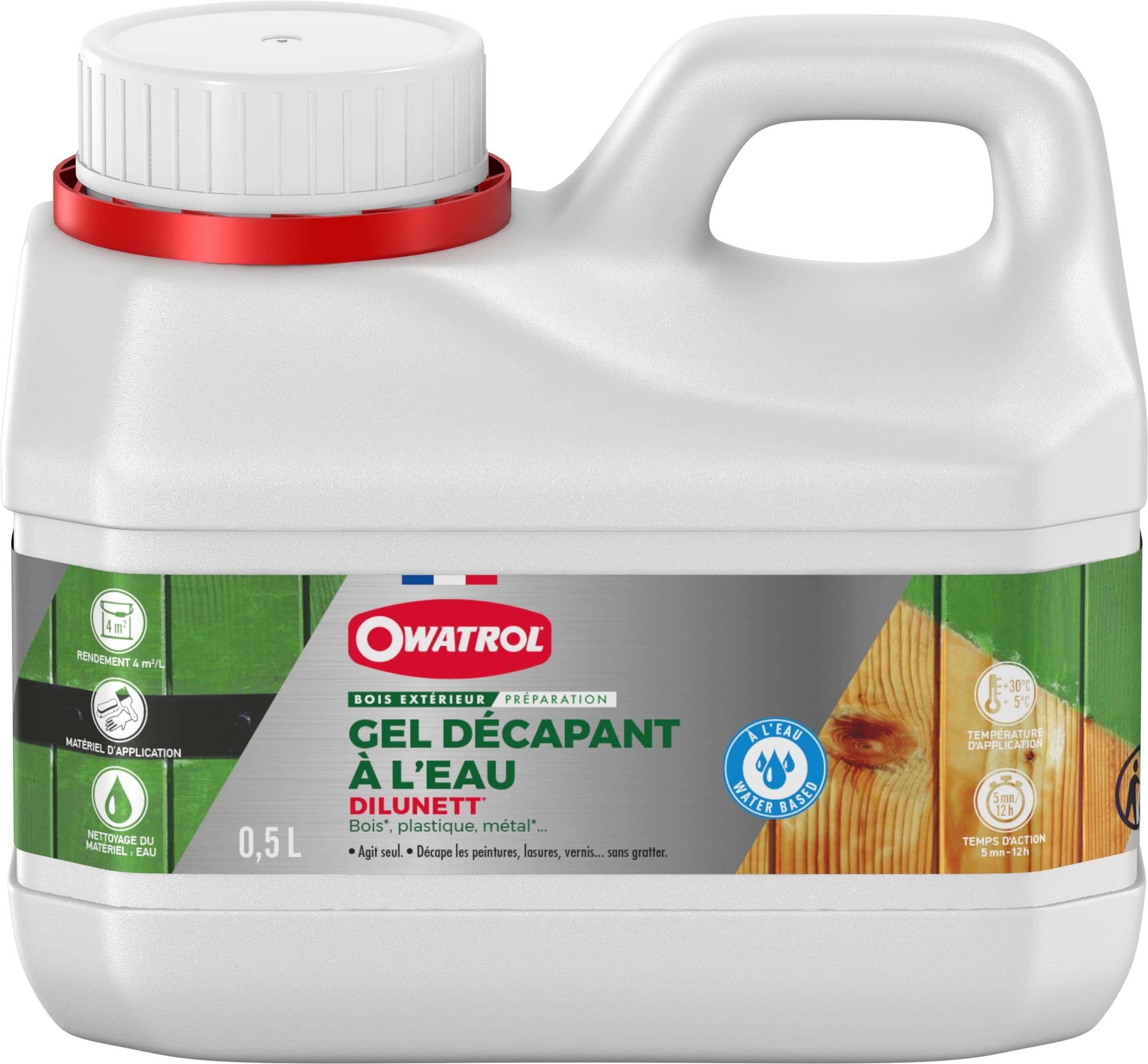 Dilunett - Decapante de pintura sin solvente - Owatrol - 2,5 L | Leroy ...