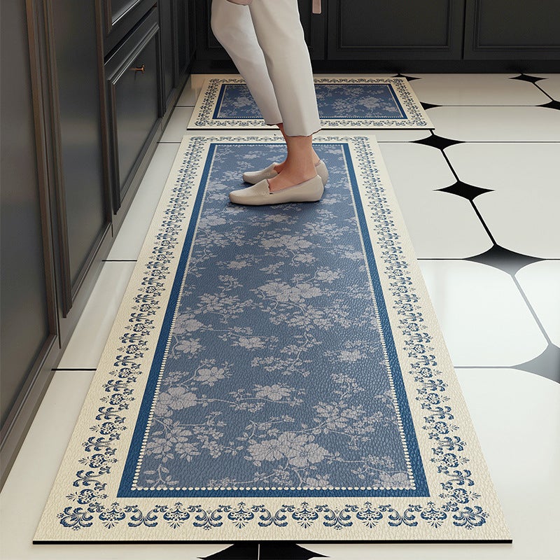 Tapis de sol antidérapant à usage domestique Bleu, Tapis antidérapant ...