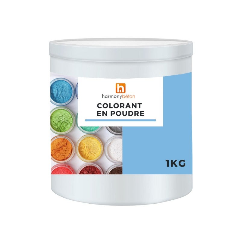Colorants en poudre - 1 kg Ocre rouge - Harmony Béton | Leroy Merlin