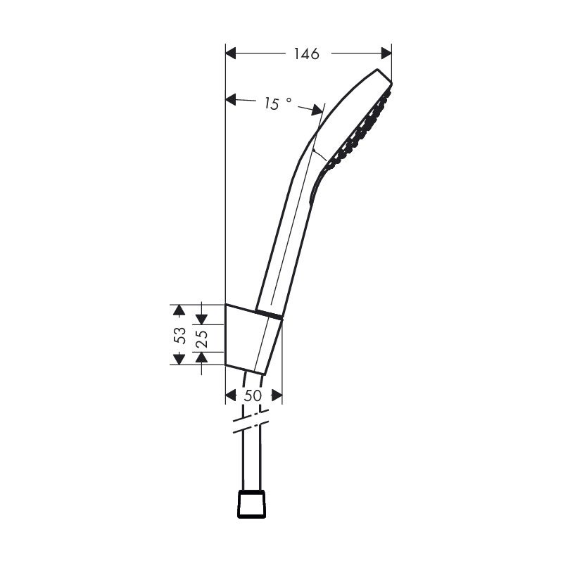 Hansgrohe Set Porter'S/Croma Select S 110 Vario (26421400) | Leroy Merlin