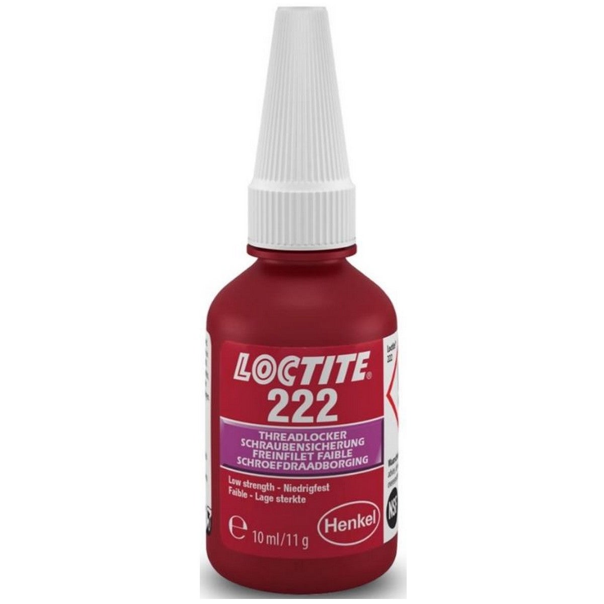 FREIN FILET FAIBLE PROFESSIONNEL LOCTITE 222 10 ml | Leroy Merlin