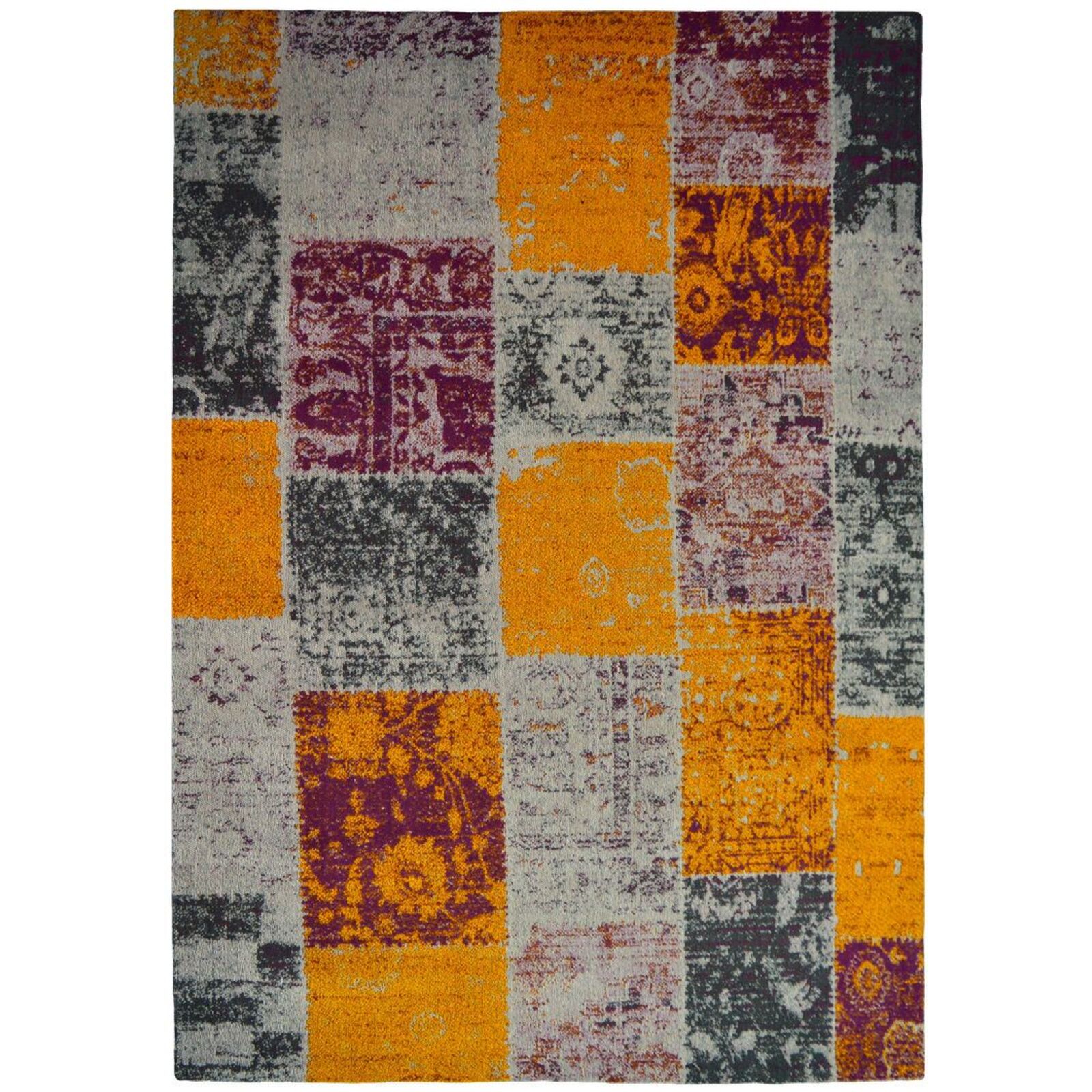 Tapis fait main solitaire 310 multicolore - 80 x 150 cm | Leroy Merlin