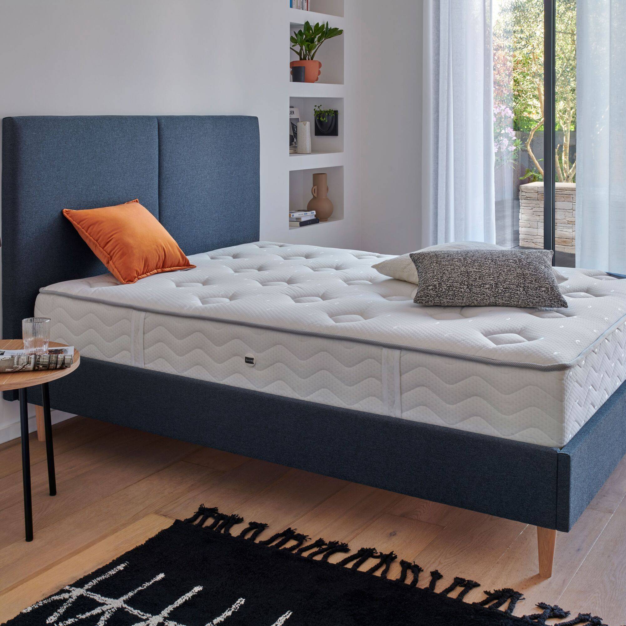 Matelas ressorts ensachés 28 cm Memory-120 x 190 cm- | Leroy Merlin