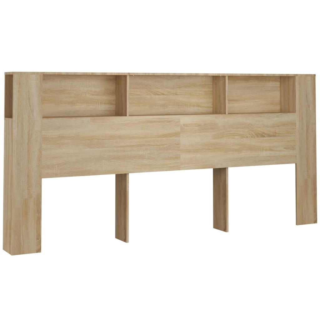 Mueble cabecero color roble Sonoma 220x18,5x104,5 cm | Leroy Merlin