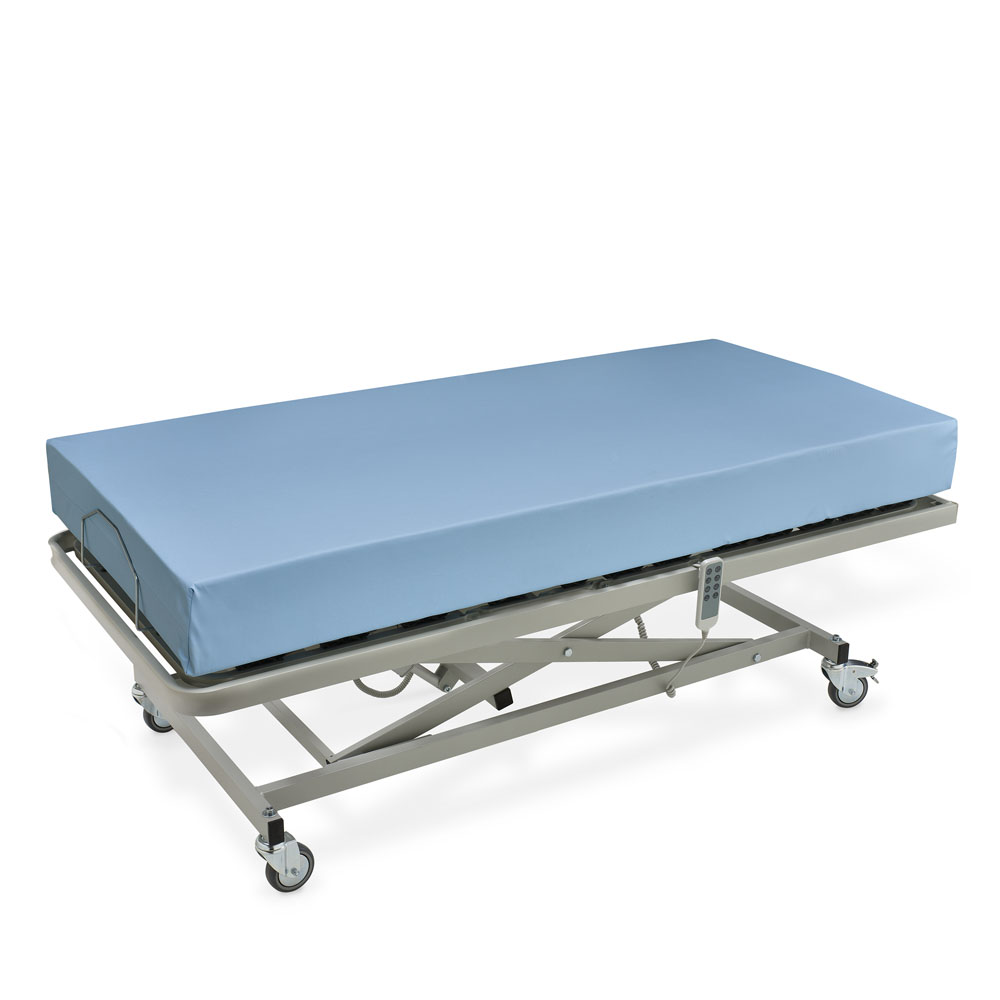 Pack cama de hospital con carro elevador y Colchón con Funda | Leroy Merlin