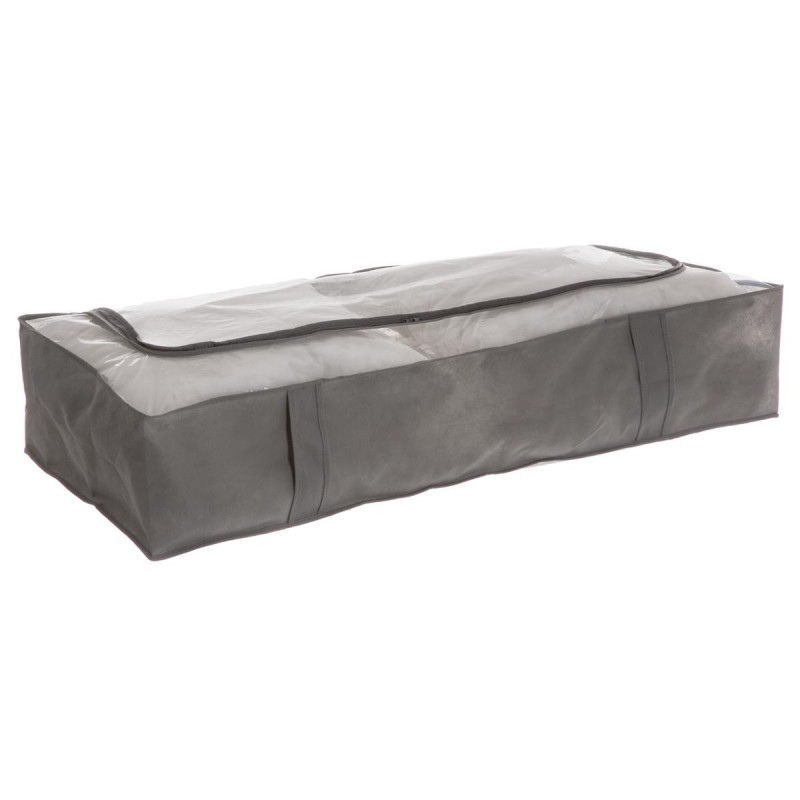 Housse de Rangement "Dressing" 45x100cm Gris Clair | Leroy Merlin