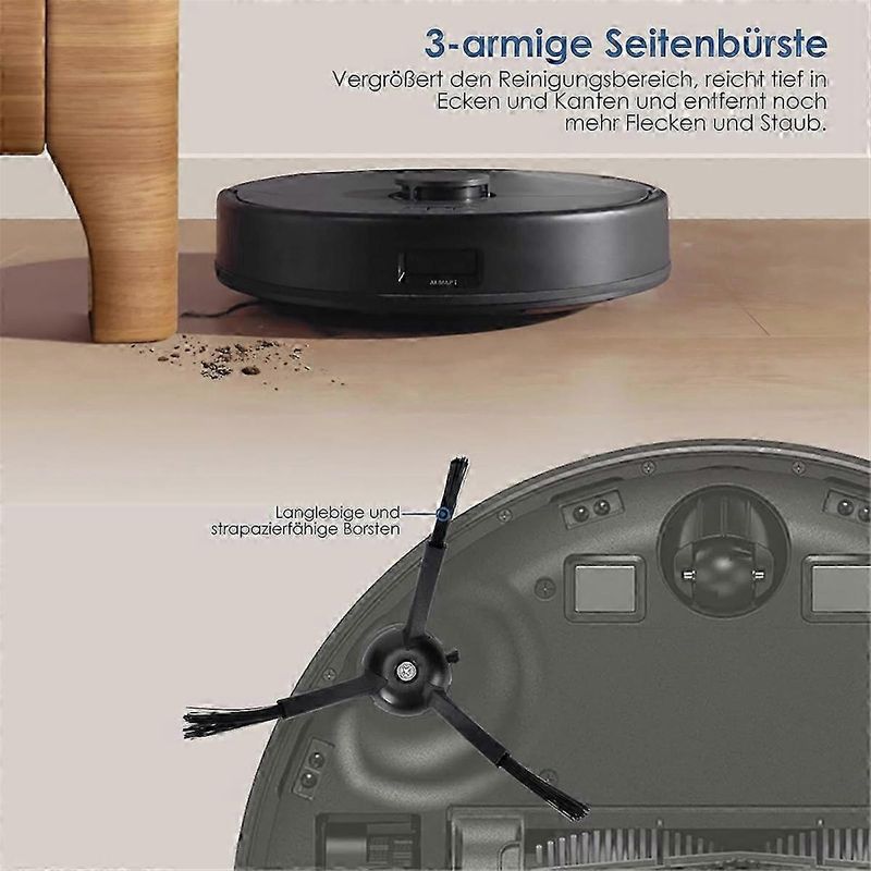 Accessoires pour aspirateur robot X8 Pro/X8 Pro : brosse latérale ...