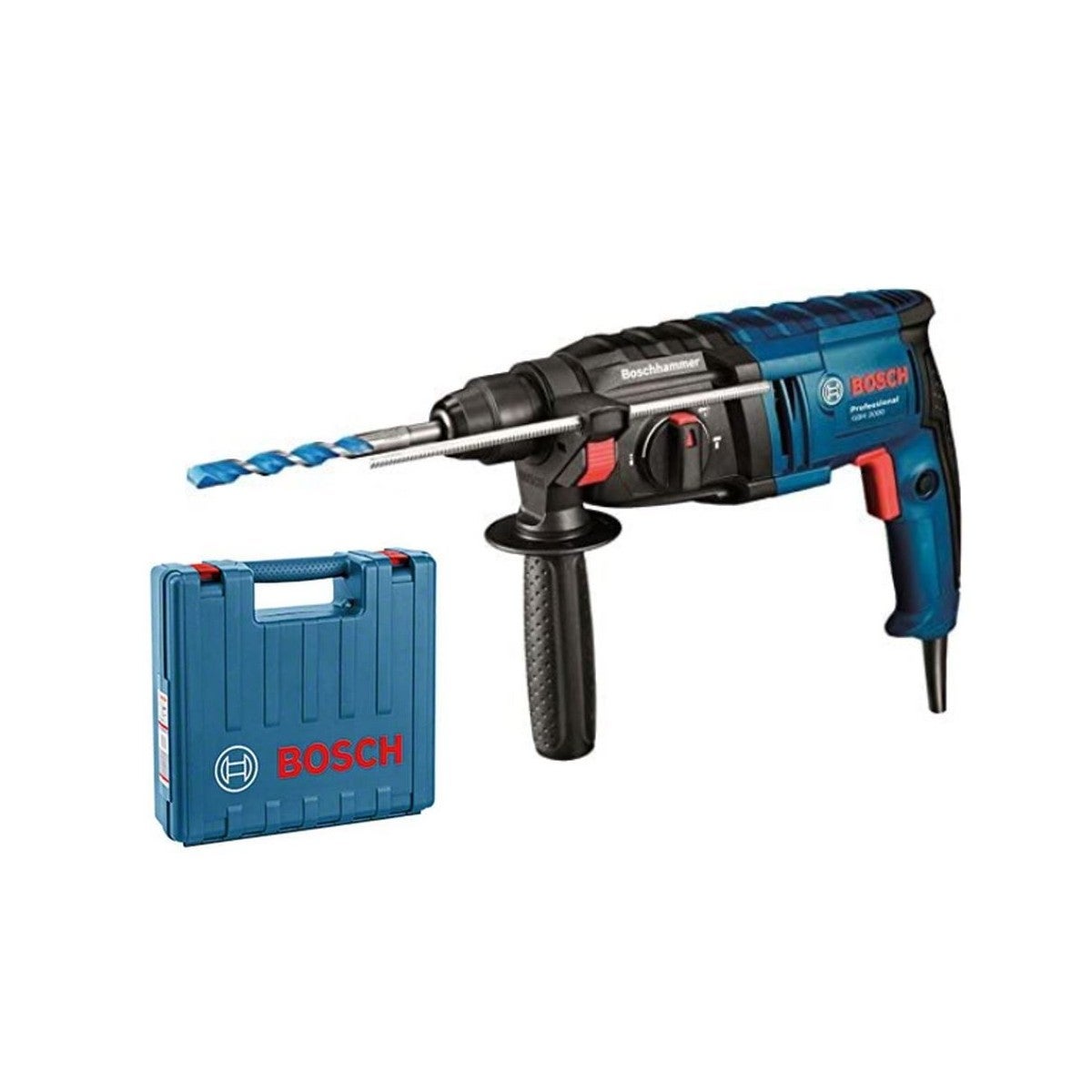 Taladro percutor BOSCH SDSplus 1,6 Julios 650W GBH 2000 + Maletín ...