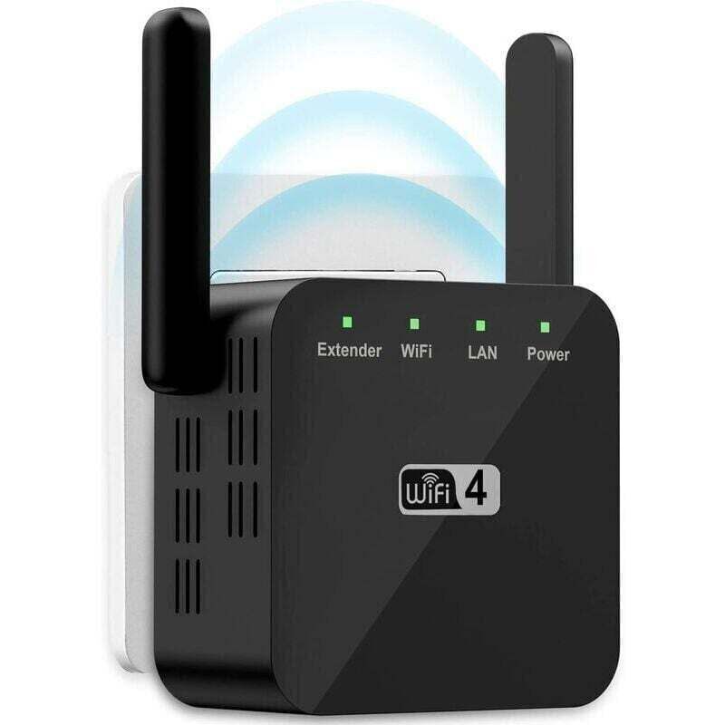 Ripetitore WiFi 300Mbps 2,4 GB, 1 porta di rete RJ45, amplificatore ...