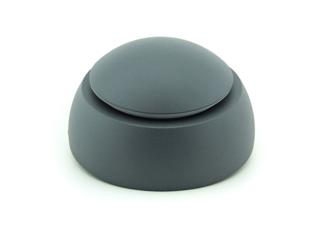 LAMPE MURALE LED RONDE DECO IP54 7W 3000K 100º 230V GREY | Leroy Merlin