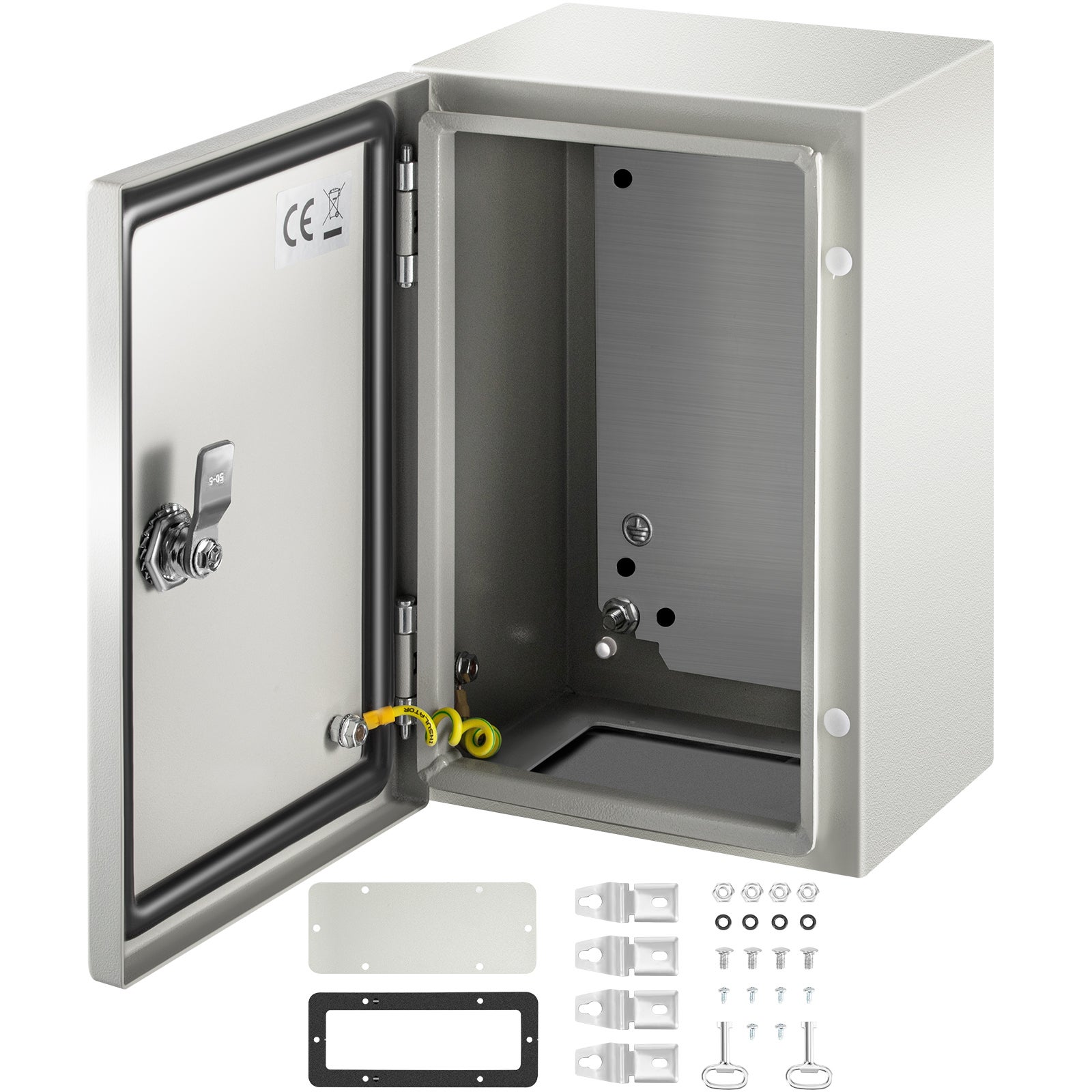 Boîtier en acier au carbone NEMA,VEVOR 30x20x15 cm,coffret armoire ...