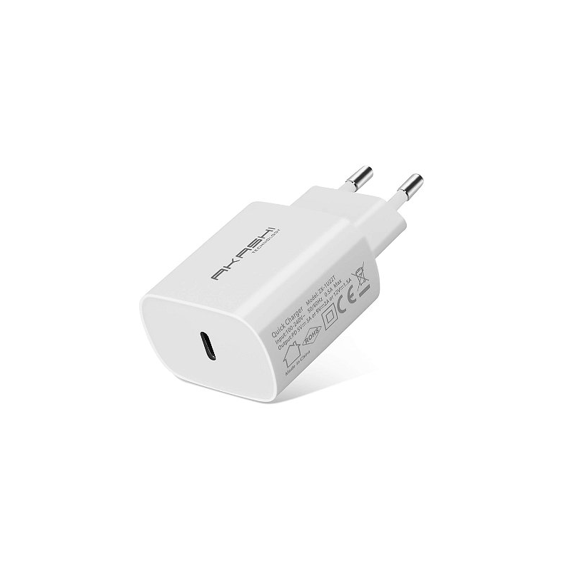 CHARGEUR SECTEUR GSM AKASHI ALTACPD 18 WH | Leroy Merlin