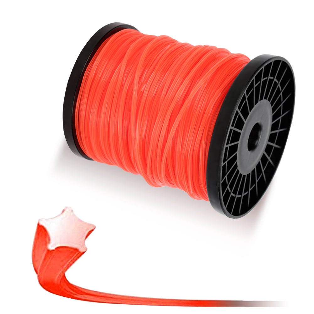 Hilo de corte 100M 2,4mm Hilo de corte de nailon de 5 rieles para ...