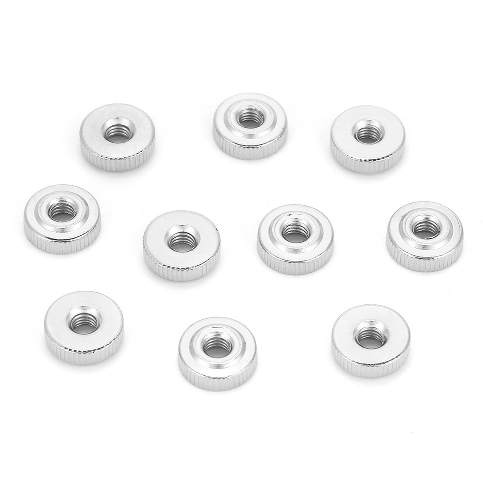 10 pièces GB807 M4 M5 M6 M8 M10 écrou de poignée écrous moletés (M4 ...