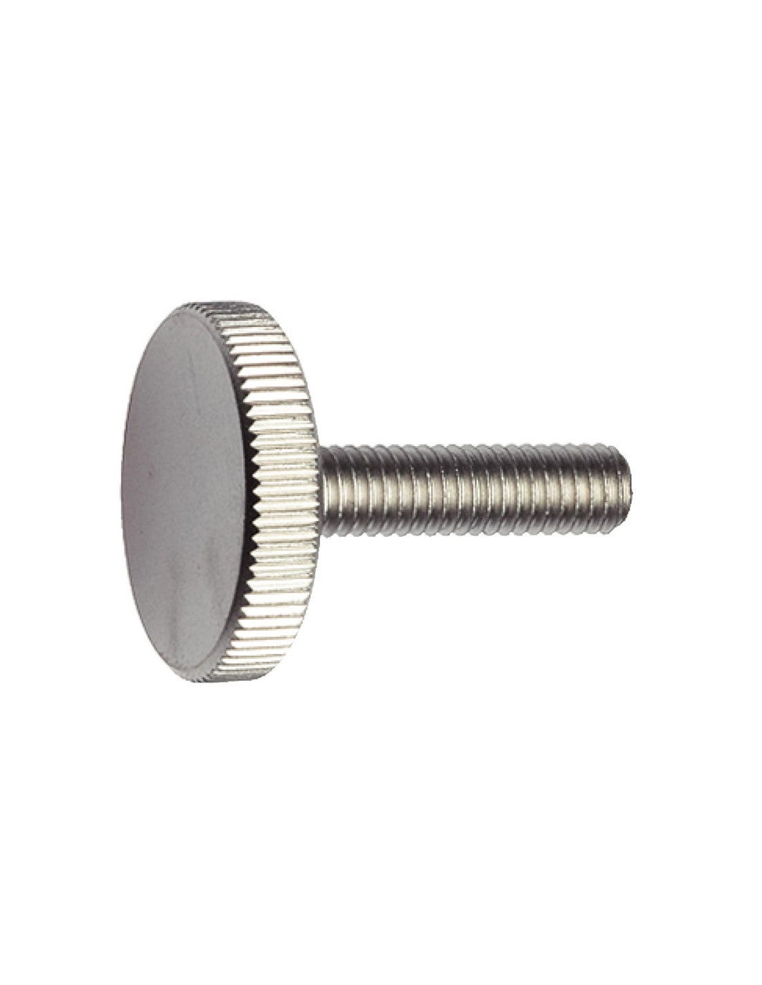 Vis métaux moletée forme basse Inox A1 M4X16-1 pièce | Leroy Merlin
