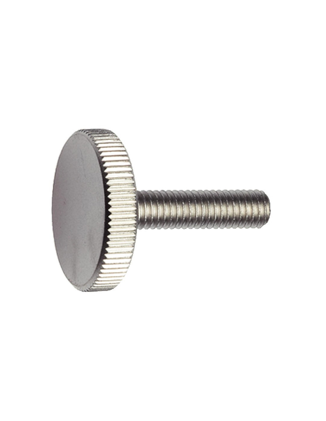 Vis métaux moletée forme basse Inox A1 M3X10-30 pièces | Leroy Merlin