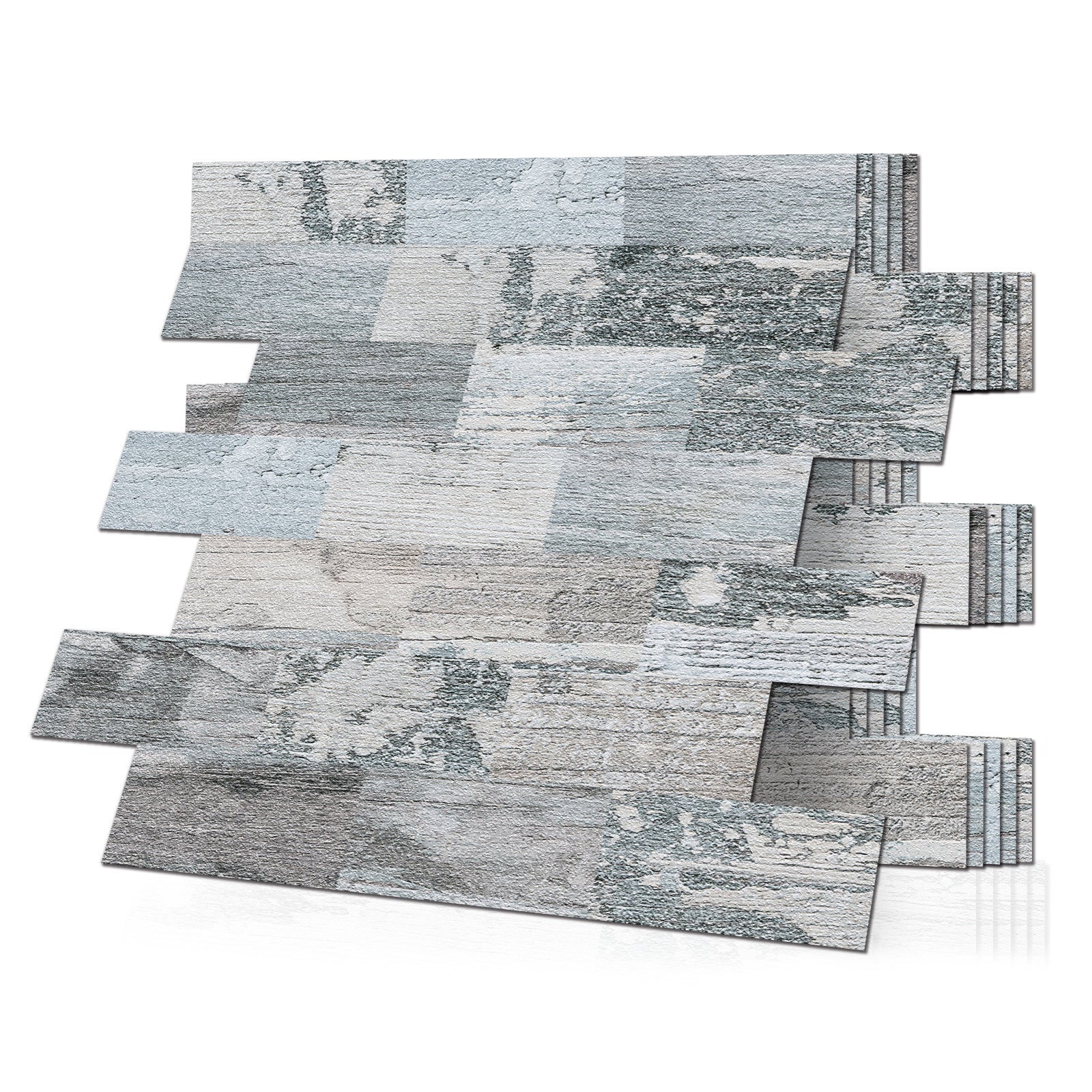 34.5x29cm - 10 Placas Adhesivas de PVC Grueso de 0.17cm, Impermeables ...