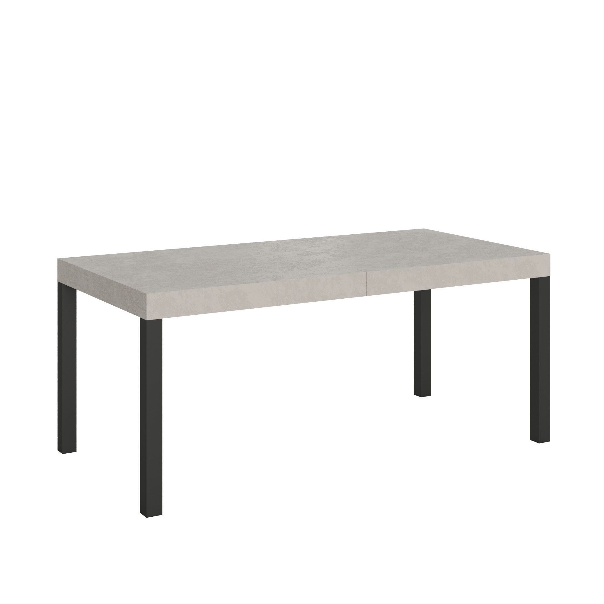 Mesa extensible Everyday Cashmere 180/284x90 cm con patas antracita ...