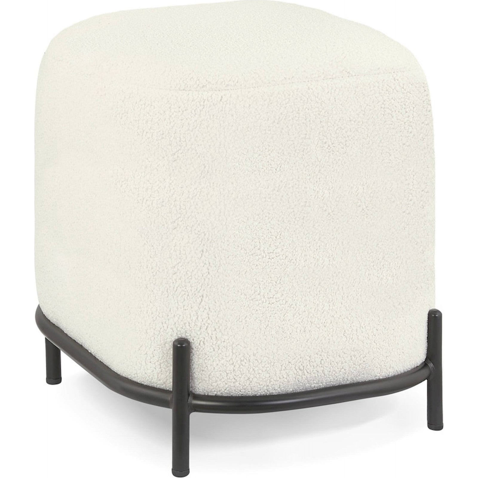 Pouf beige confort moderne et élégant | Leroy Merlin