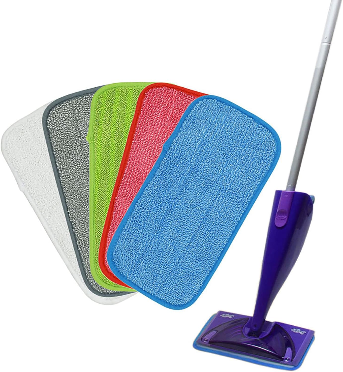 Tampons Microfibres Rechange Swiffer WETJET (5pcs) – Lavables, Humides ...