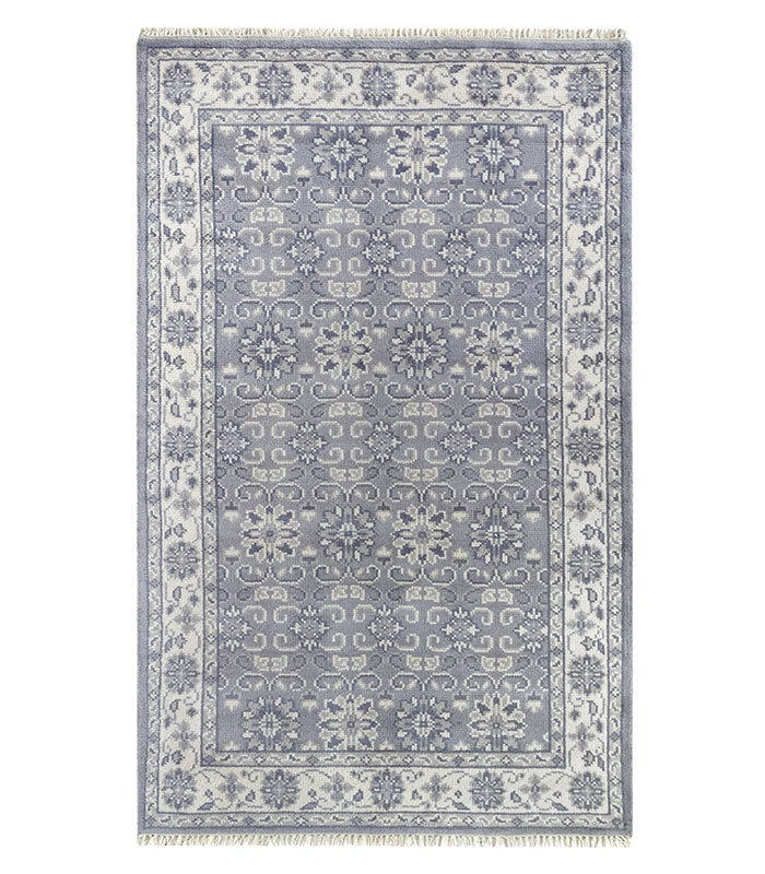 HAMID - Tapis moderne en laine Ushak, tapis de salon pour chambre à ...