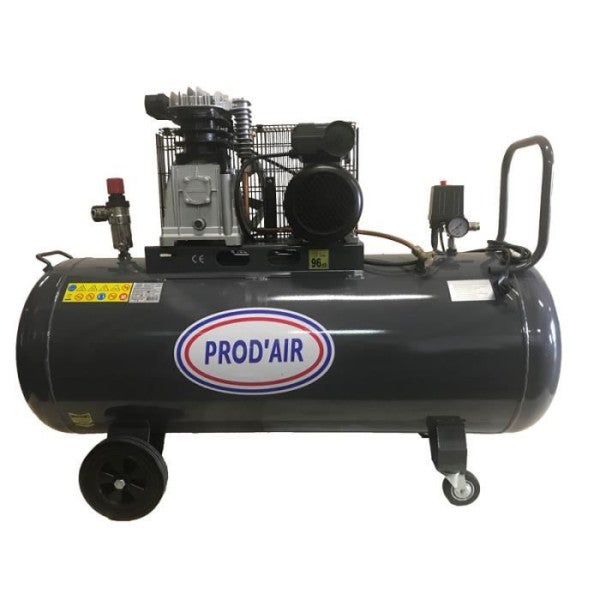 Compresseur d'air horizontal Domac LD200 - 200L - 2200W - 10 bars - 4 ...