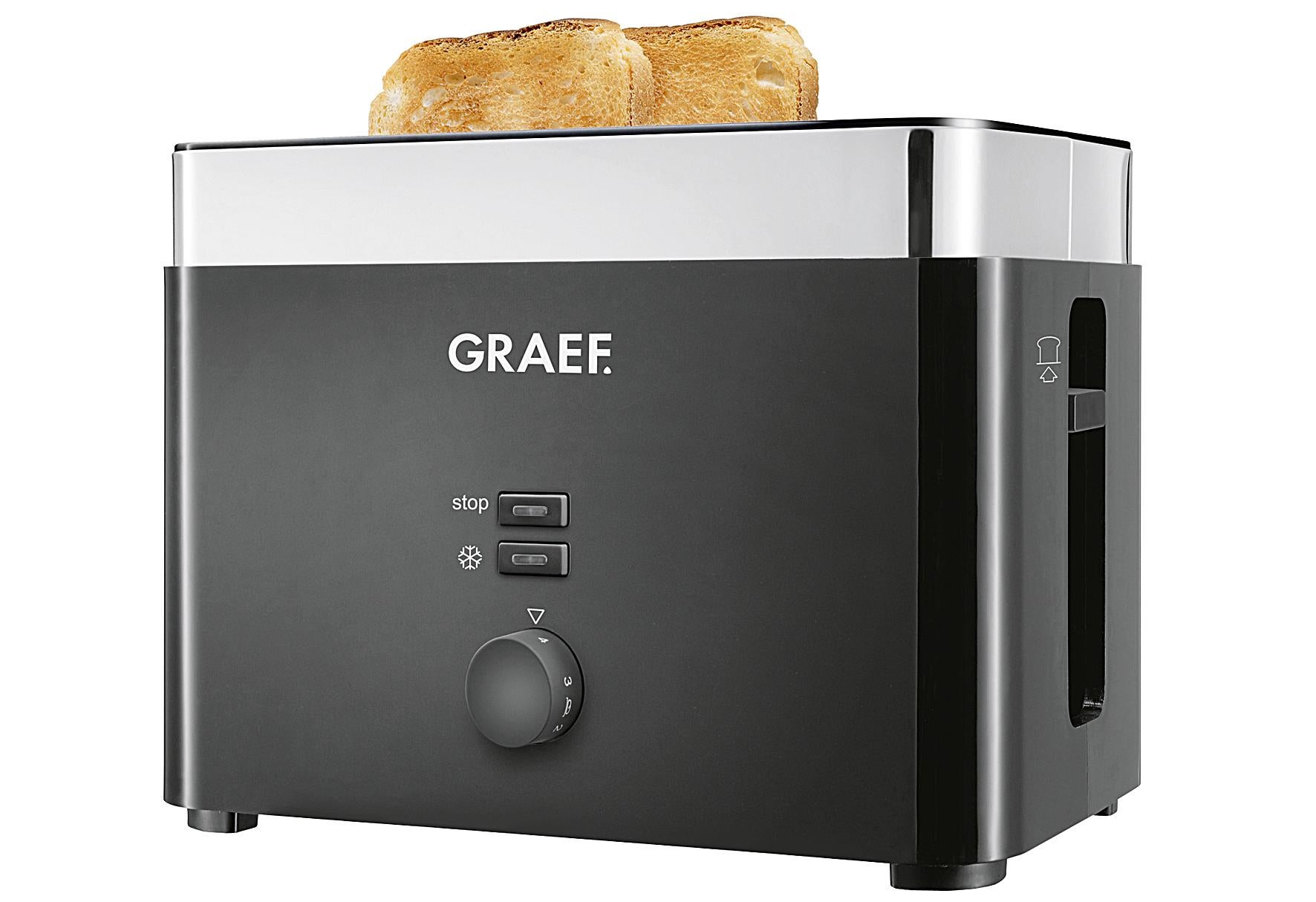 GRAEF Toaster TO62 1000 W schwarz | Leroy Merlin