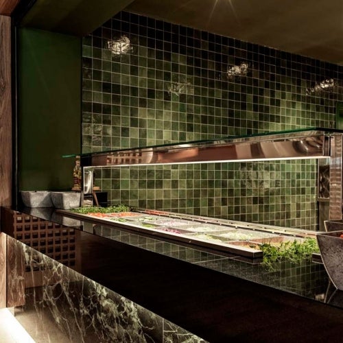 Carrelage mural Effet Zellige Vert CROGIOLO ZELLIGE 10x10 Bosco | Leroy ...